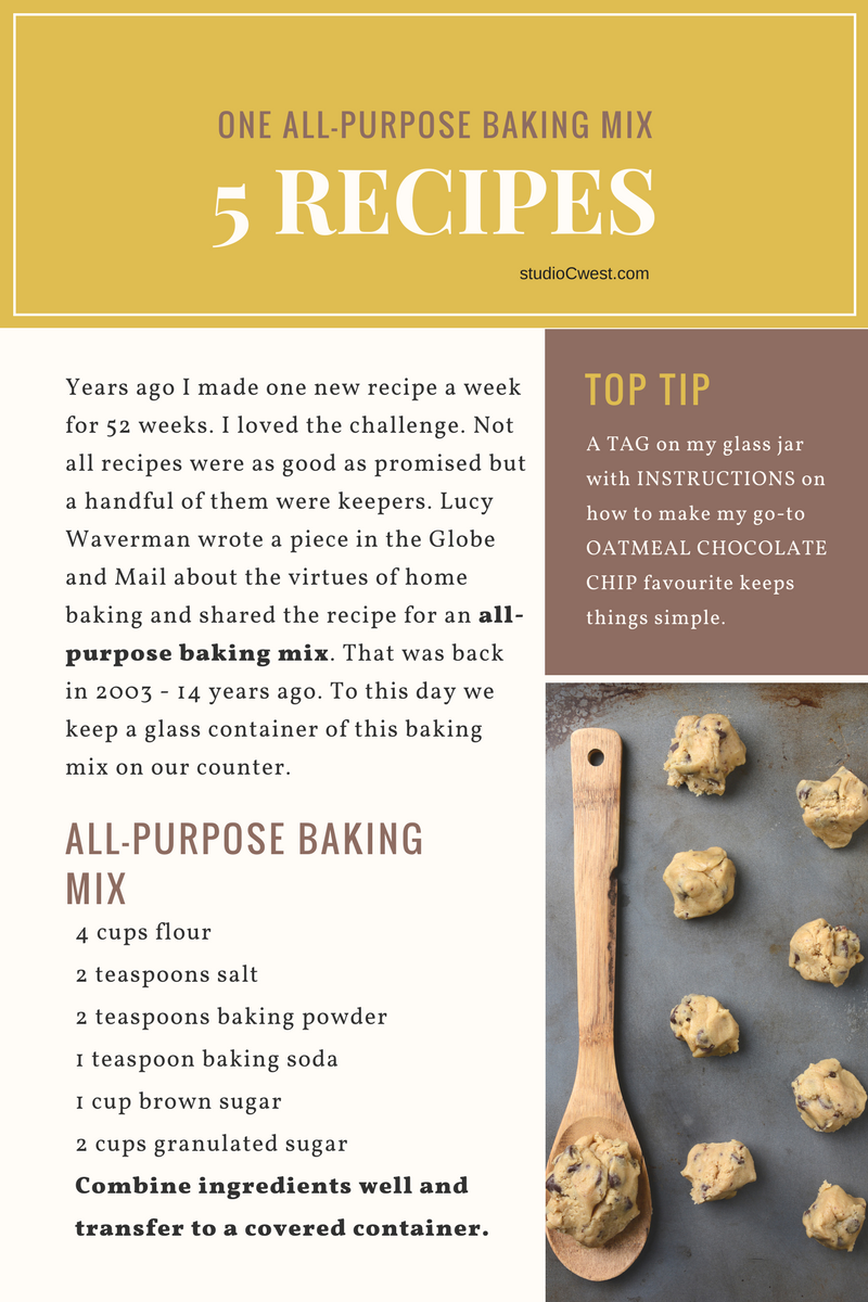 One All-Purpose Baking Mix | 5 RECIPES – Studio C